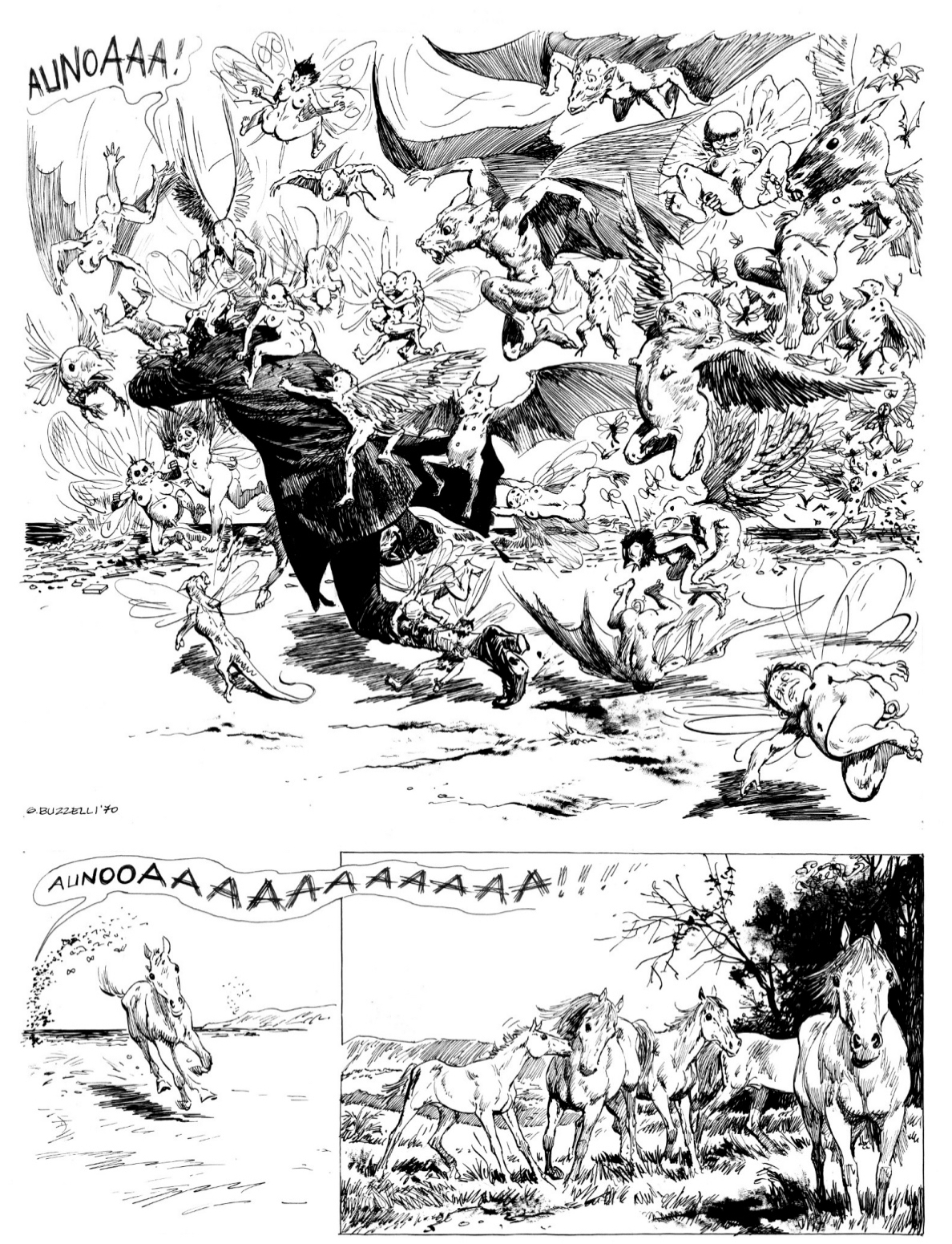 Buzzelli Collected Works Vol. 1: The Labyrinth - The Comics Journal