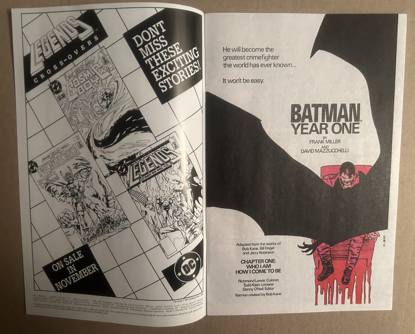 Year One - The Comics Journal