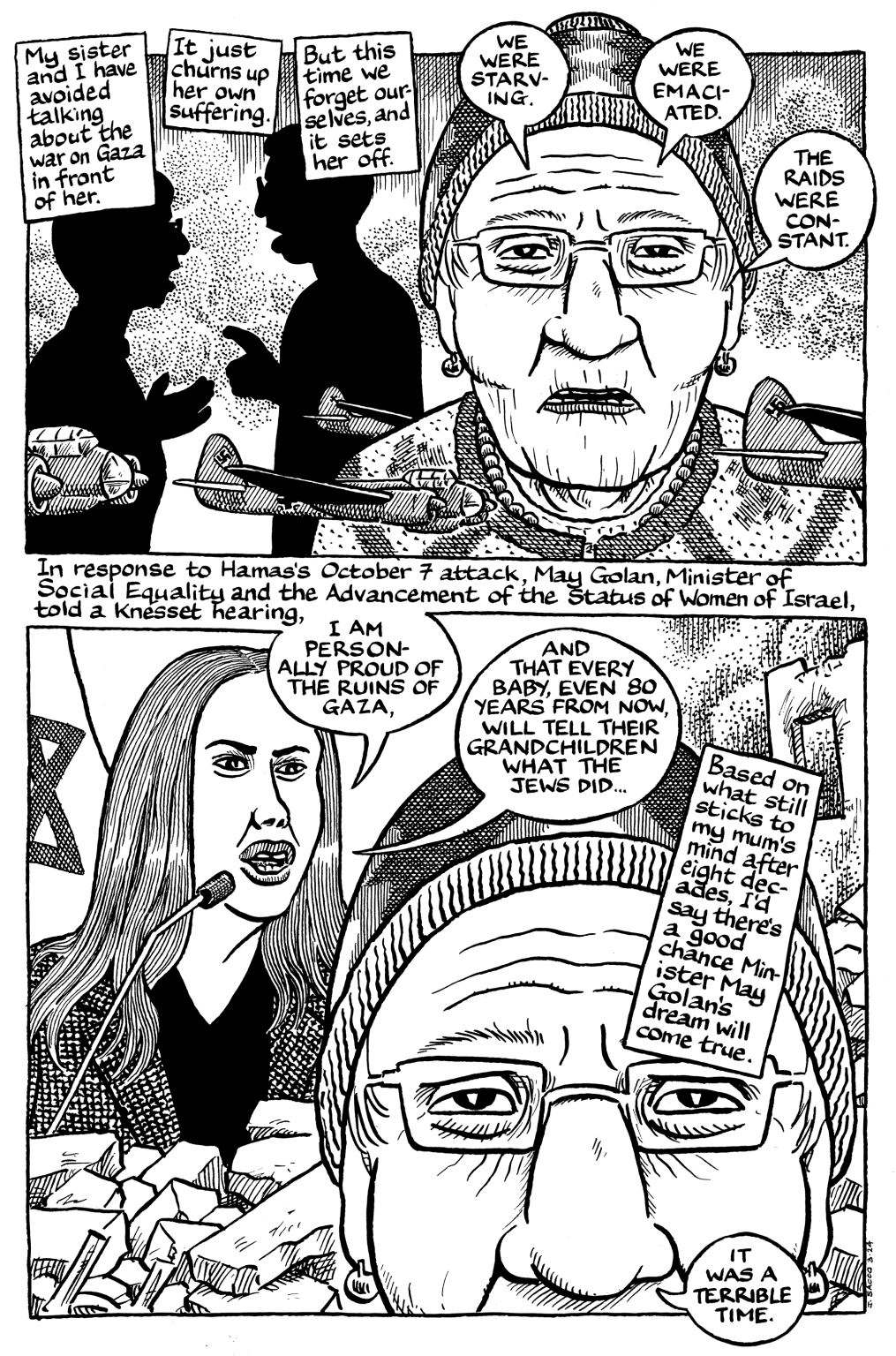 The War on Gaza - 3.12.24 - The Comics Journal