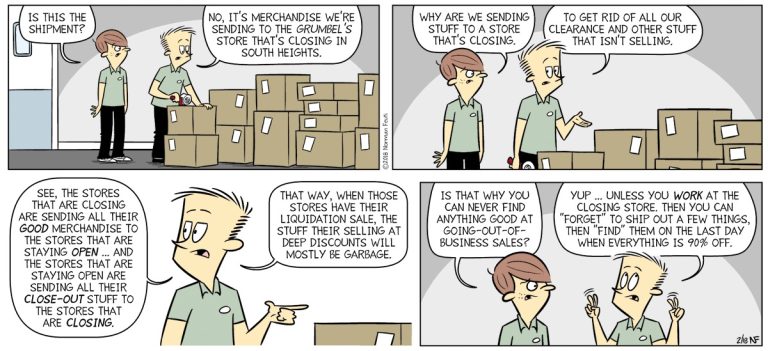 A Look Back at Retail, a Comic Strip About Work, with Cartoonist Norm ...