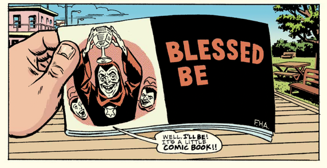 'I don't know if many people do a graphic novel the way I did this one ...