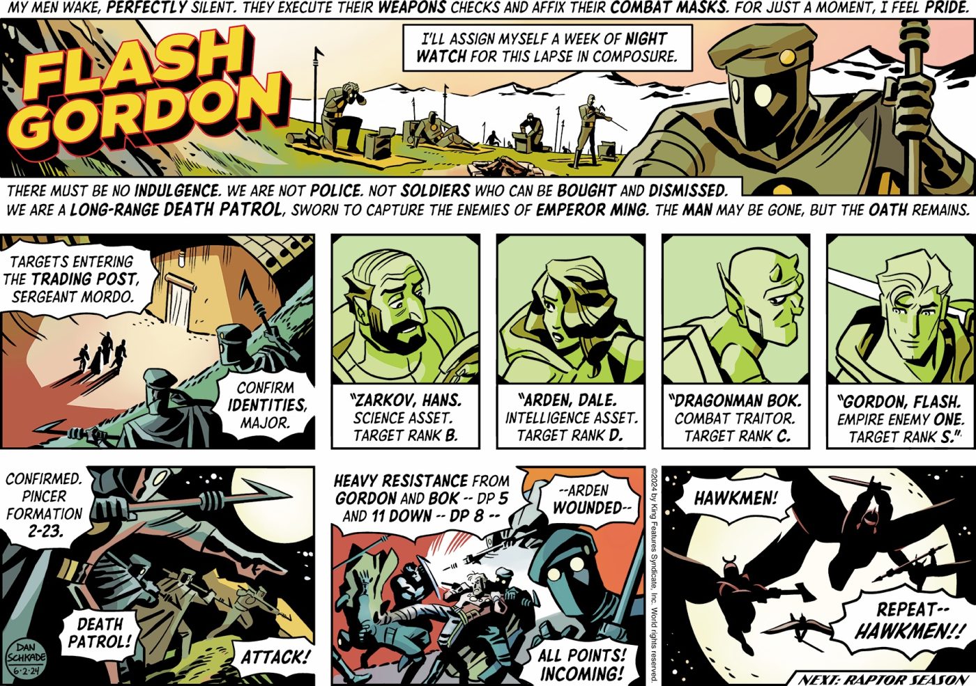 Flash Gordon artist Dan Schkade on rebooting a classic: 'It’s all fresh ground' - The Comics Journal