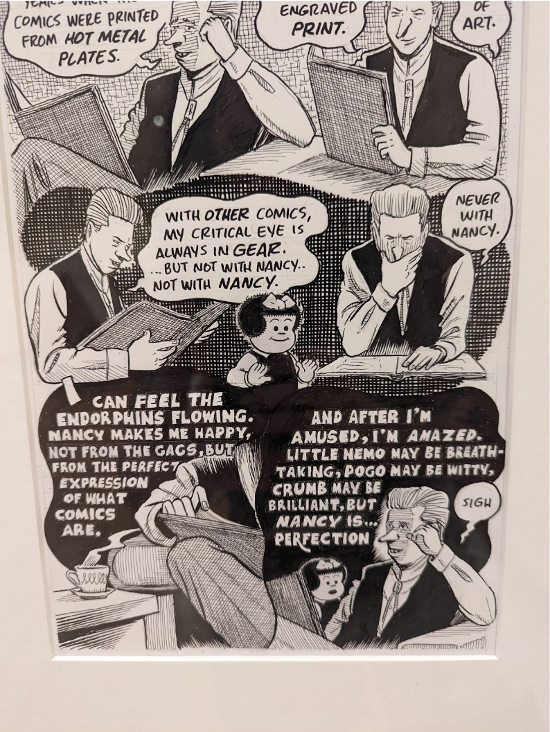 Nancy Fest 2024 scene report: Brisket and Bushmiller - The Comics Journal