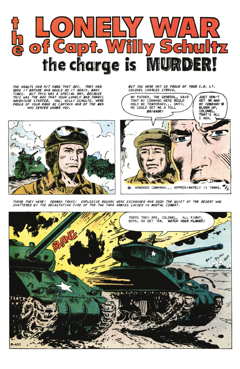The Lonely War of Captain Willy Schultz - The Comics Journal