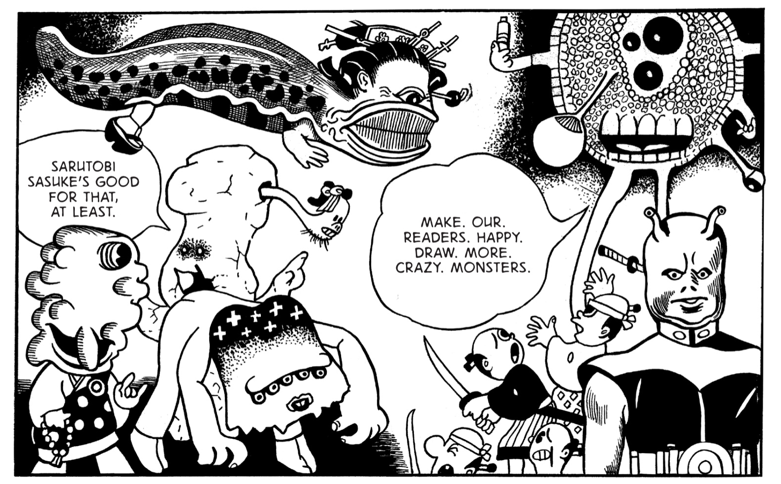 Ninja Sarutobi Sasuke - The Comics Journal