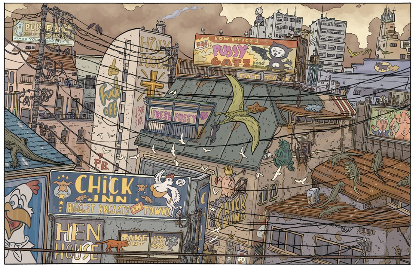 The Silent But Deadly (and Otherworldly But Political) Art of Geof ...