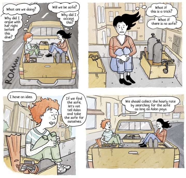Evil Eyes Sea - The Comics Journal