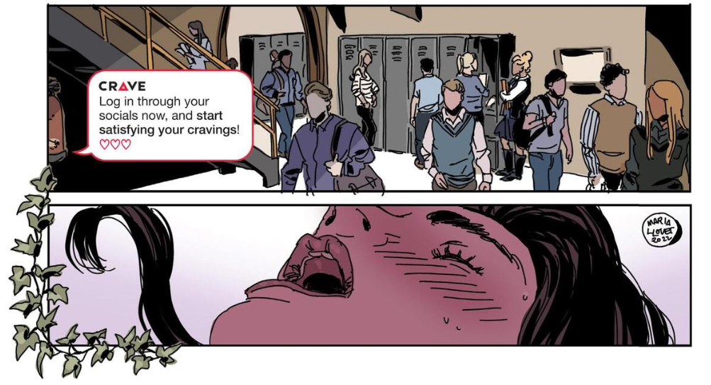 Maria Llovet's effortless line: glimpsing Crave and the Direct Market ...