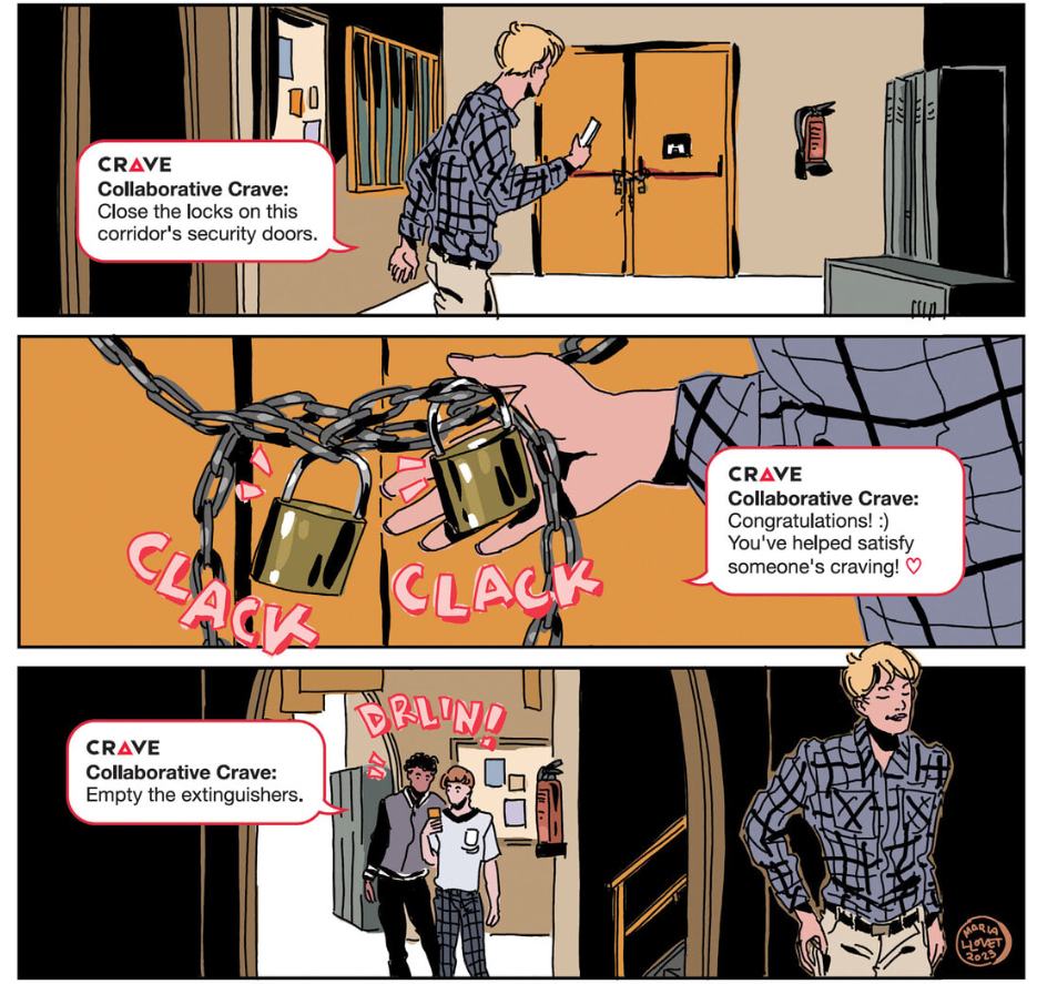 Maria Llovet's effortless line: glimpsing Crave and the Direct Market ...