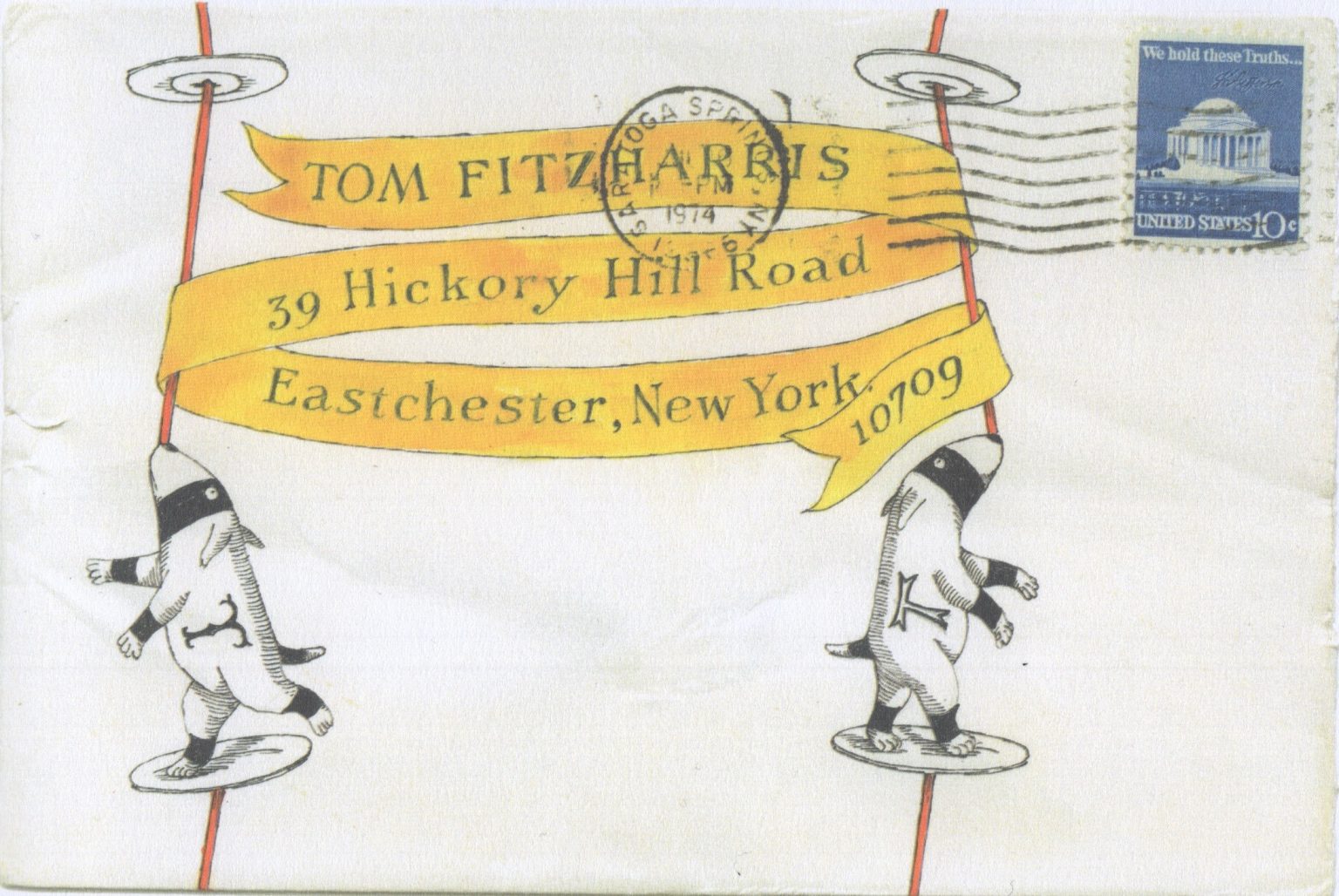 From Ted to Tom: The Illustrated Envelopes of Edward Gorey - The Comics ...