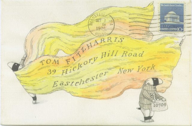 From Ted to Tom: The Illustrated Envelopes of Edward Gorey - The Comics ...