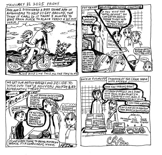 Angela Fanche Goes To Angoulême: Day Two - The Comics Journal