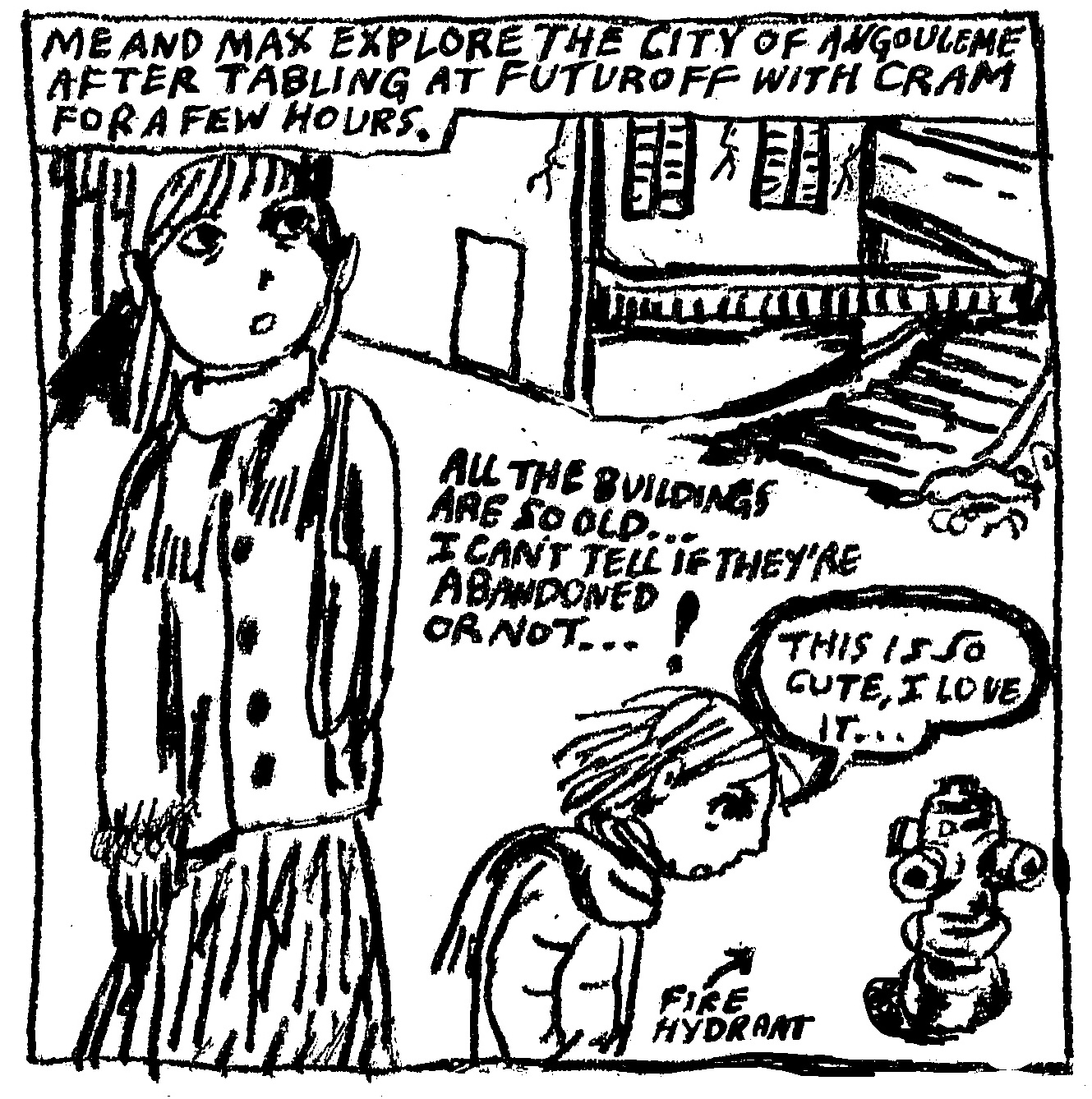 Angela Fanche Goes To Angoulême: Day One - The Comics Journal