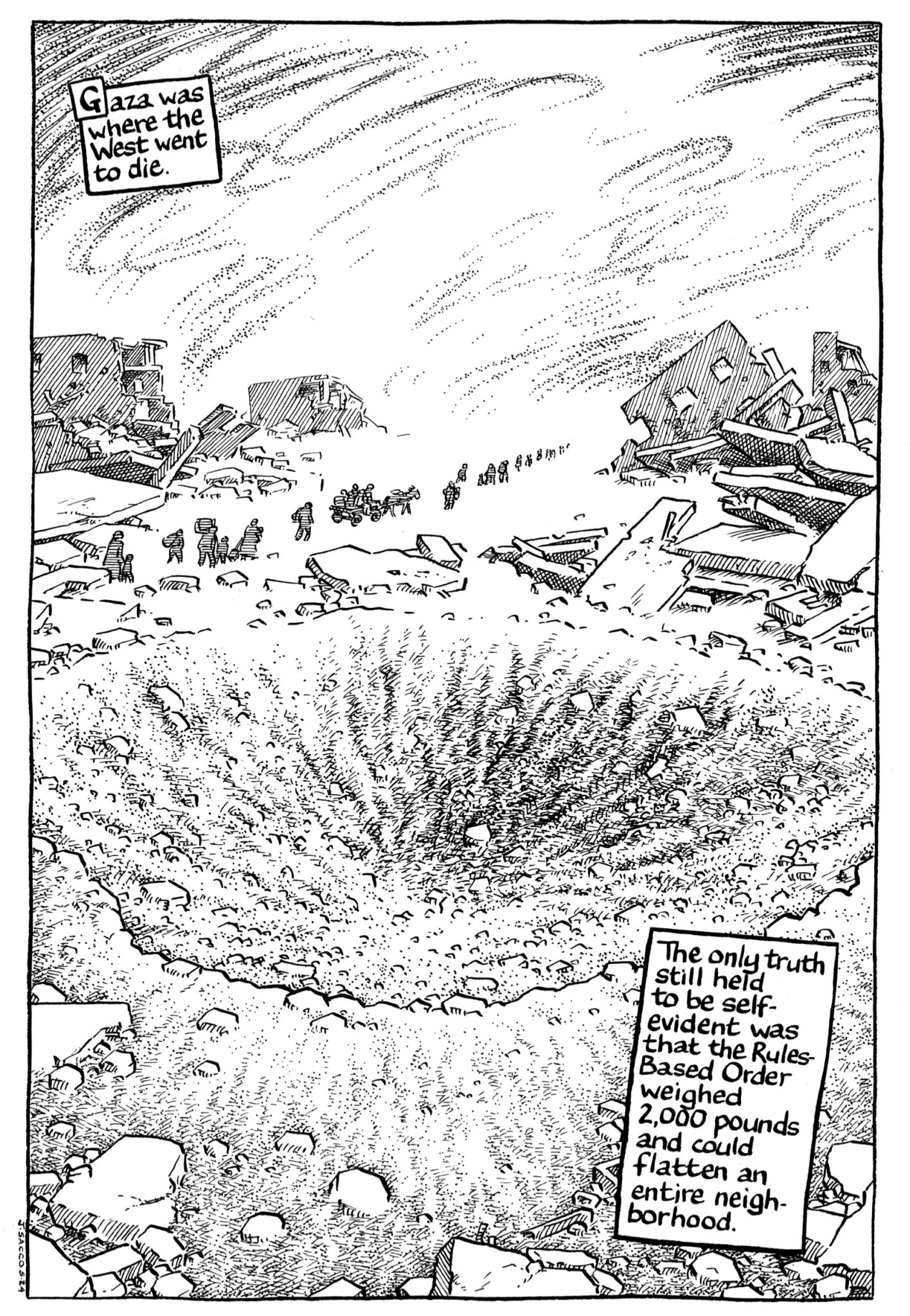 The War on Gaza - The Comics Journal