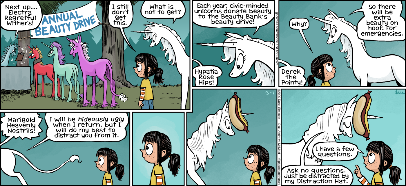 Unicorns do exist: Dana Simpson on being a dangerous, freethinking rebel at 700px - The Comics ...