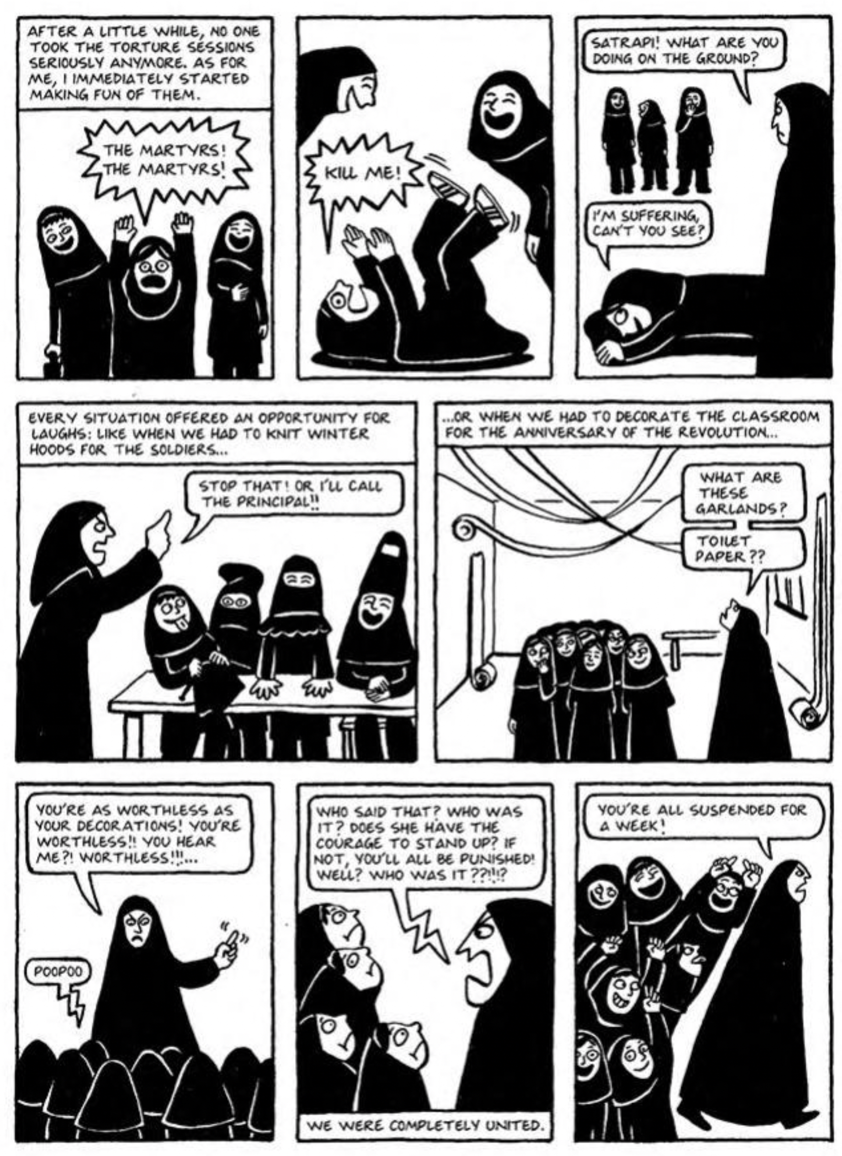 Life, Love, Liberty: The spirit of Marjane Satrapi - The Comics Journal